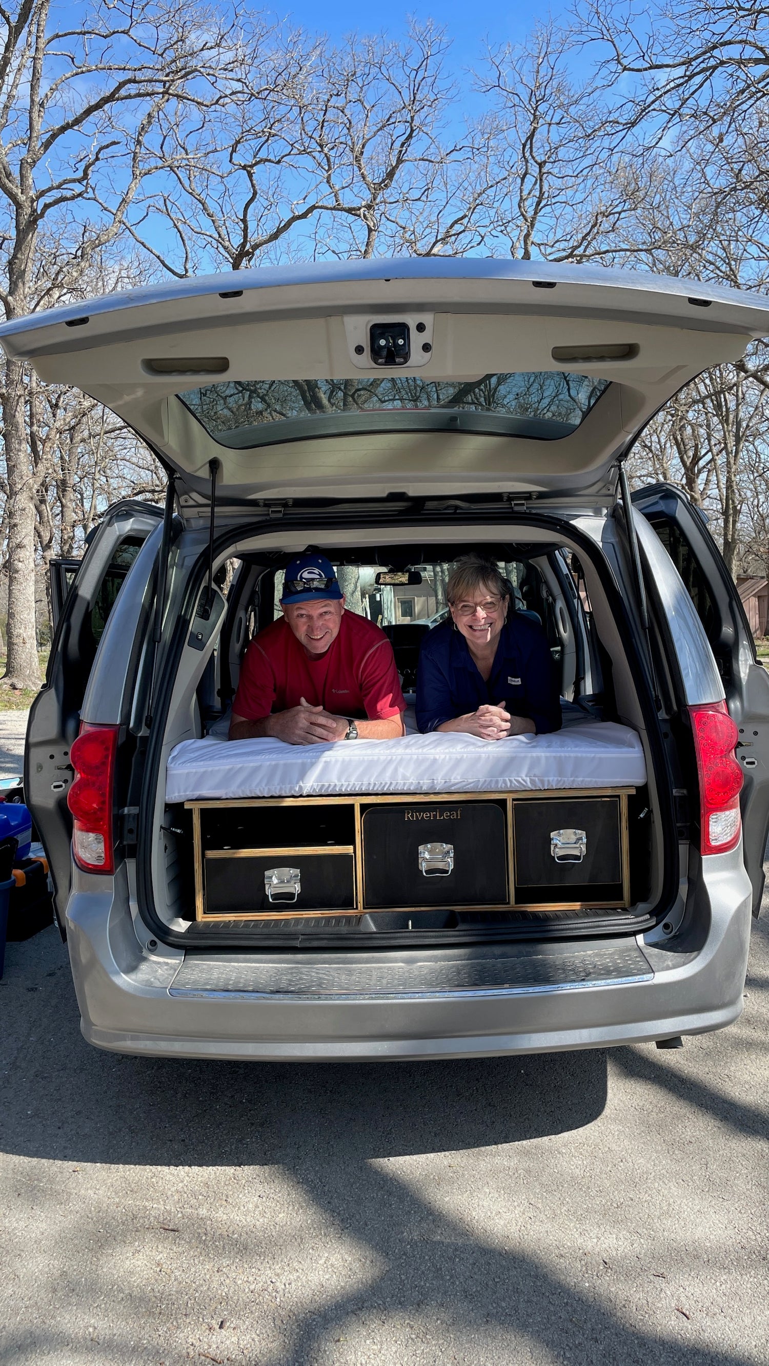 The Grand Teton - Bed Platform + Storage + Kitchen Minivan Conversion ...